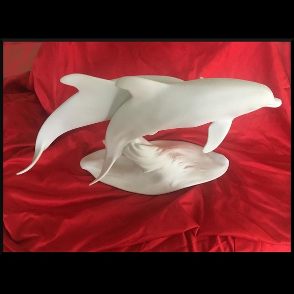 kaiser porcelin | Accents | Vintage German Dolphin Figurines | Poshmark